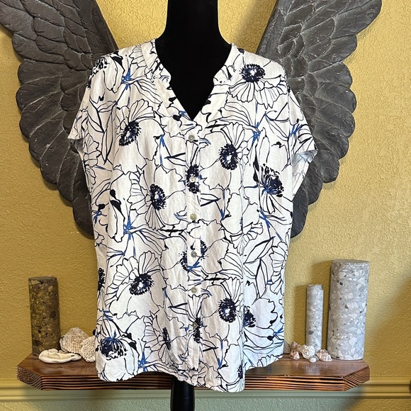 Laura | Tops | Laura Plus Floral Print Sleeveless Top | Poshmark